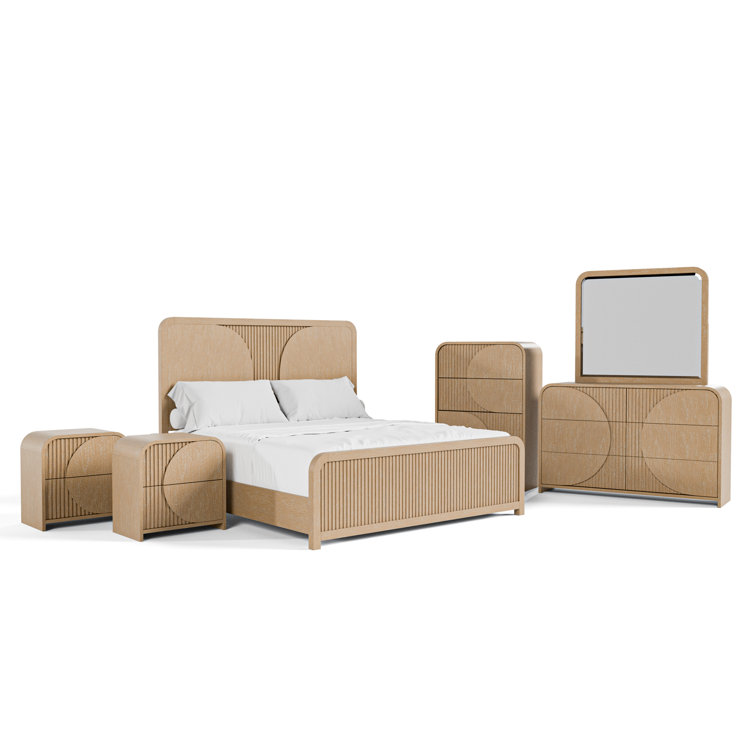 Latitude Run® Makel 6-Piece Bedroom Set & Reviews | Wayfair